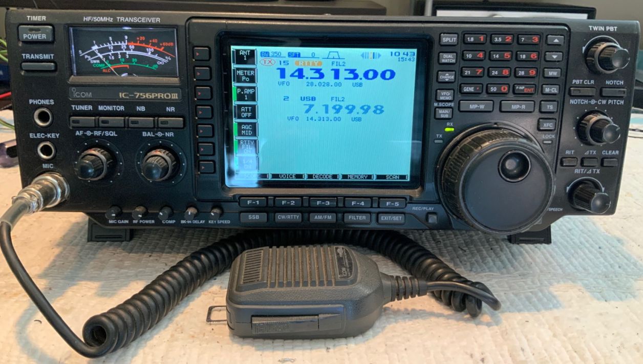 IC-756 ProIII HF Transceiver